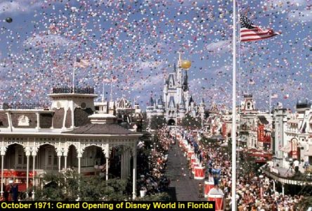 1971: Disney World in Florida Opens – Photographs and Memories